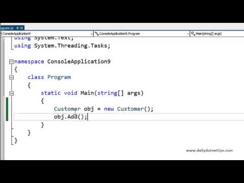 Tip 3 : - Peek Definition ( Visual studio 2013)