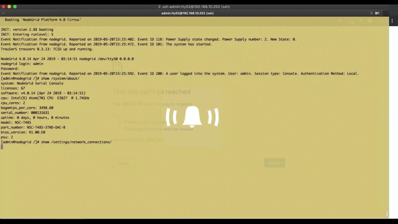 Nodegrid Manager - Initial Configuration of a Nodegrid Appliance via the Console Port