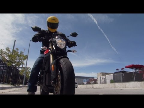 Brammo's 100 mph electric motorcycle