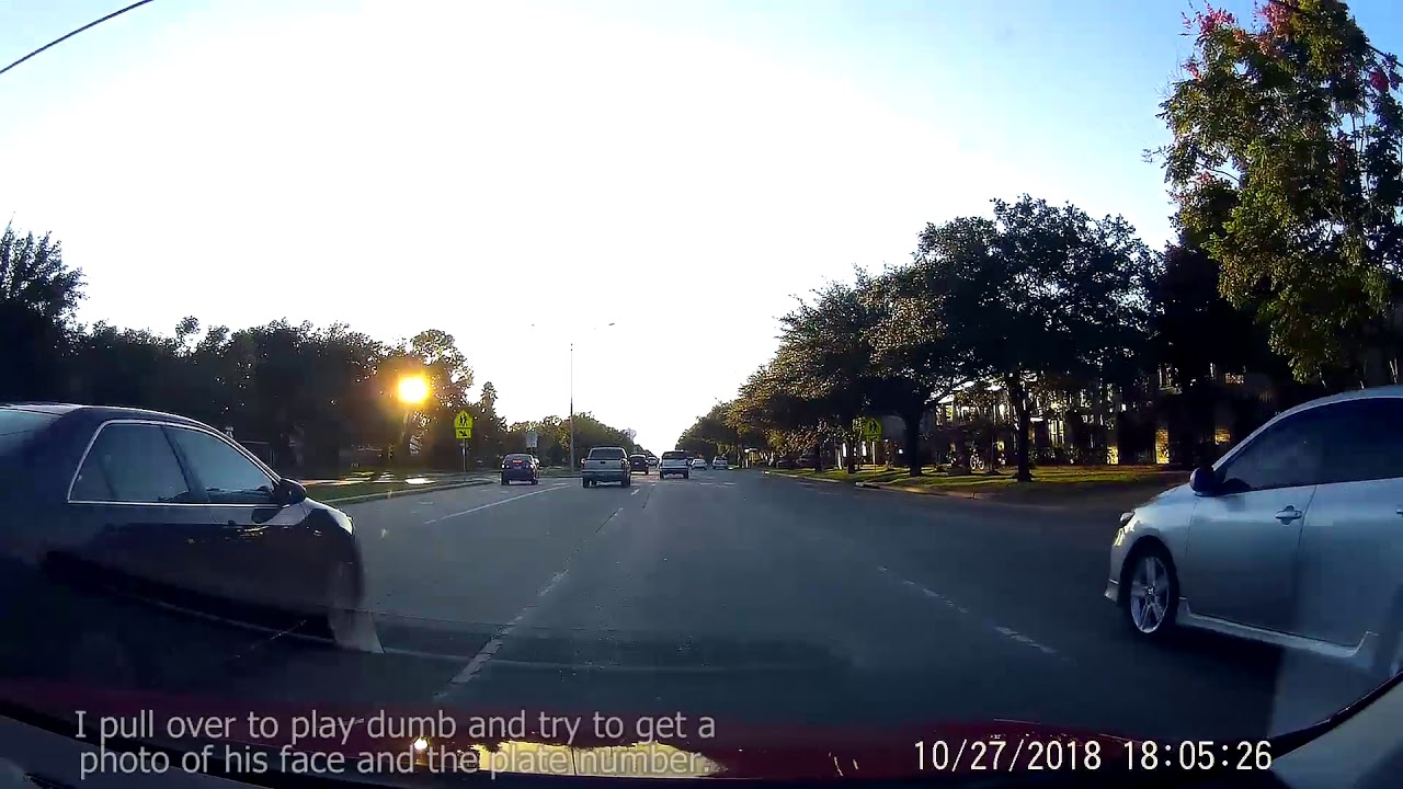 Attempted Robbery/“Flat Tire” Scam - Houston, Texas Dashcam