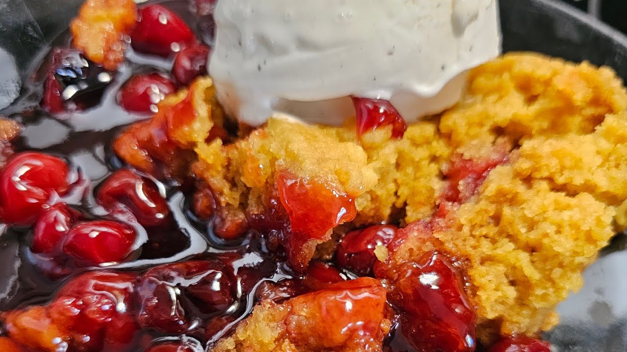 Cherry Dump Cake (Slow Cooker)