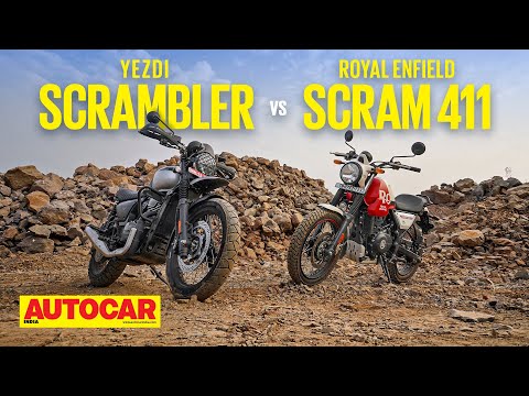 Yezdi Scrambler vs Royal Enfield Scram 411 - Scrambled identities | Comparison | Autocar India