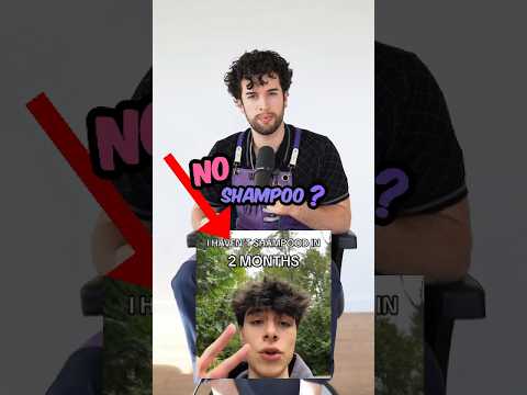 Should you stop using shampoo ??
