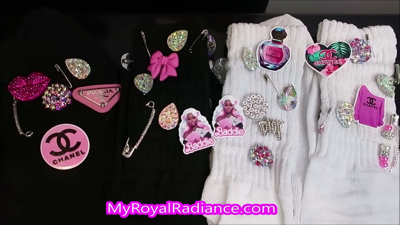 HOW TO MAKE YOUR OWN DIY VIRAL TRENDING JUNK SOCKS & BROOCH PINS