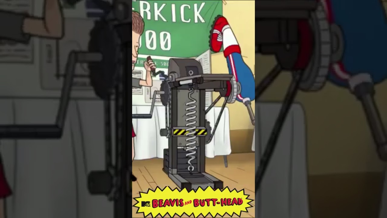 Ultra Kick In The Nuts | Beavis and Butt Head #shorts #beavisandbutthead