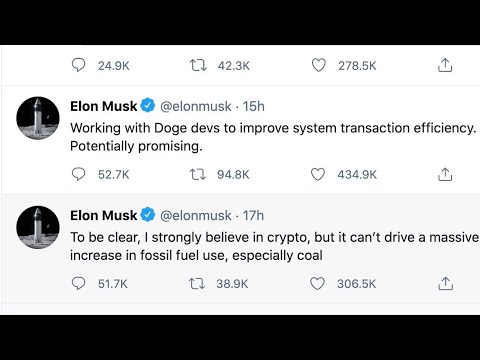 Dogecoin: Musk tweets about working 'with Doge devs to improve system transaction efficiency'