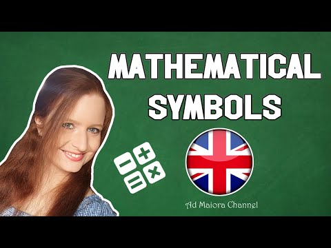 Mathematical Symbols | How can we read them in English?
