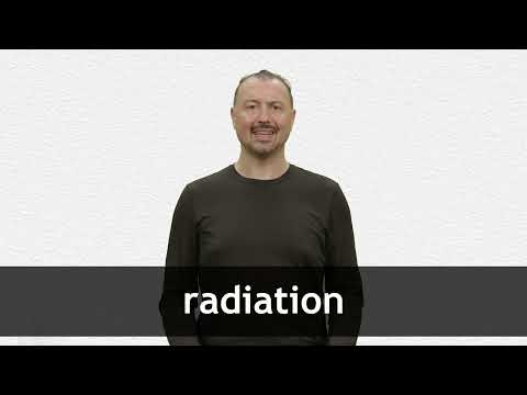 English Translation of “RADIATION” | Collins French-English Dictionary