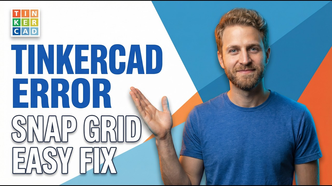 Tinkercad Error Snap Grid (Easy Fix Guide)