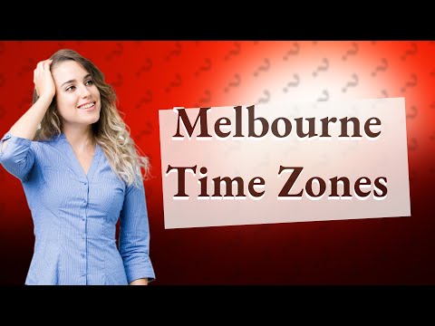 Is Melbourne AEST or AEDT?