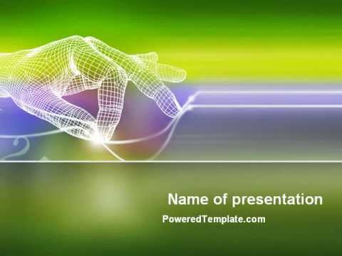Technology PowerPoint Template by PoweredTemplate.com