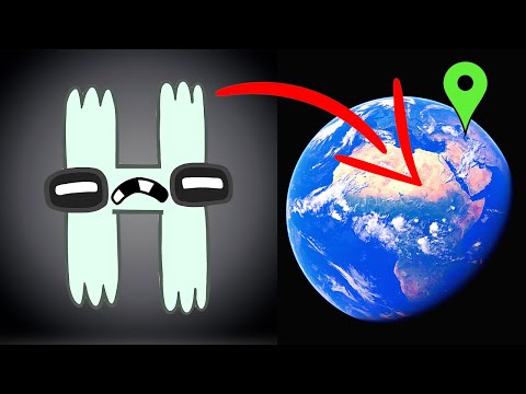 WOW! Found Alphabet Lore (H) on Google Earth! | EarthBiD |