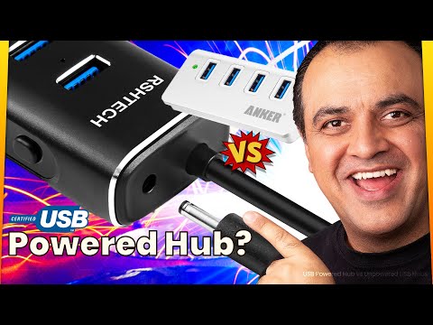 USB Powered Hub vs Unpowered USB Hubs? What you need to know
