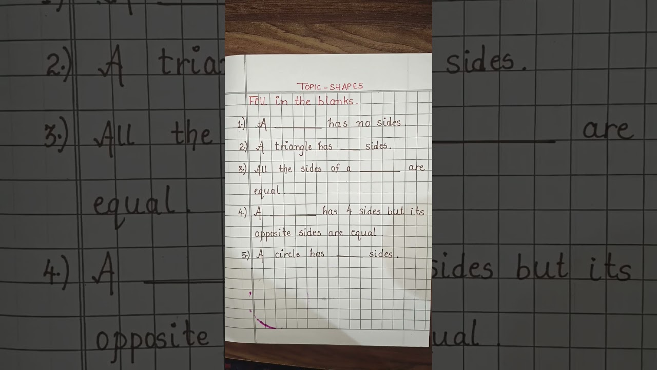 #Mathematics# shape# worksheet # fun# learning # interactive# fill in the blanks#2d shapes#creative