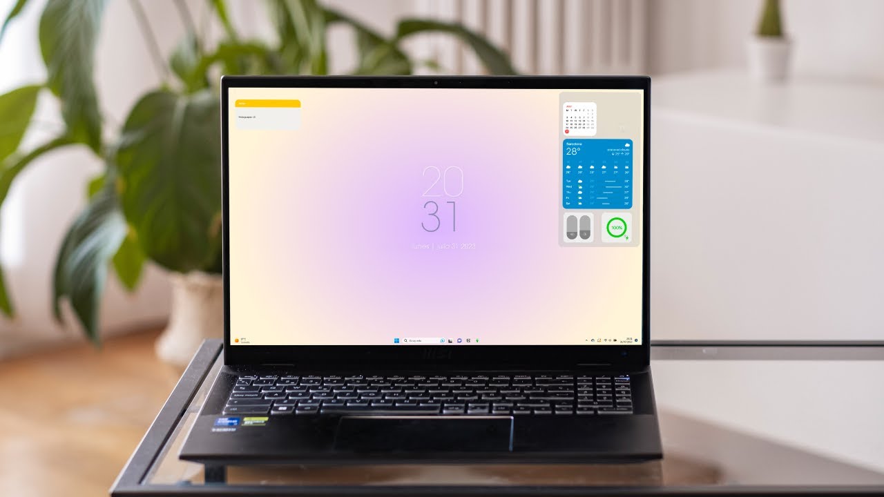 Customize your minimalist and productive Windows like this 🌱