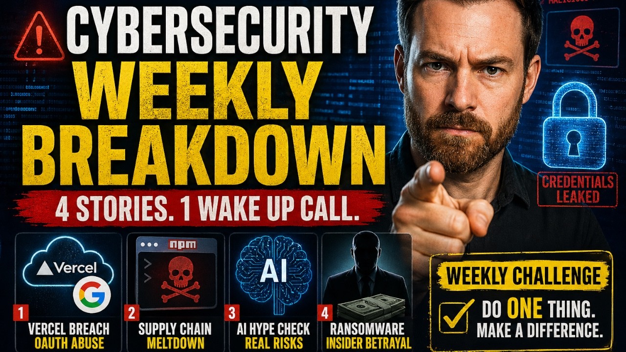 Cybersecurity Just Got EXPOSED 👀 | 4 Breaches Everyone Missed