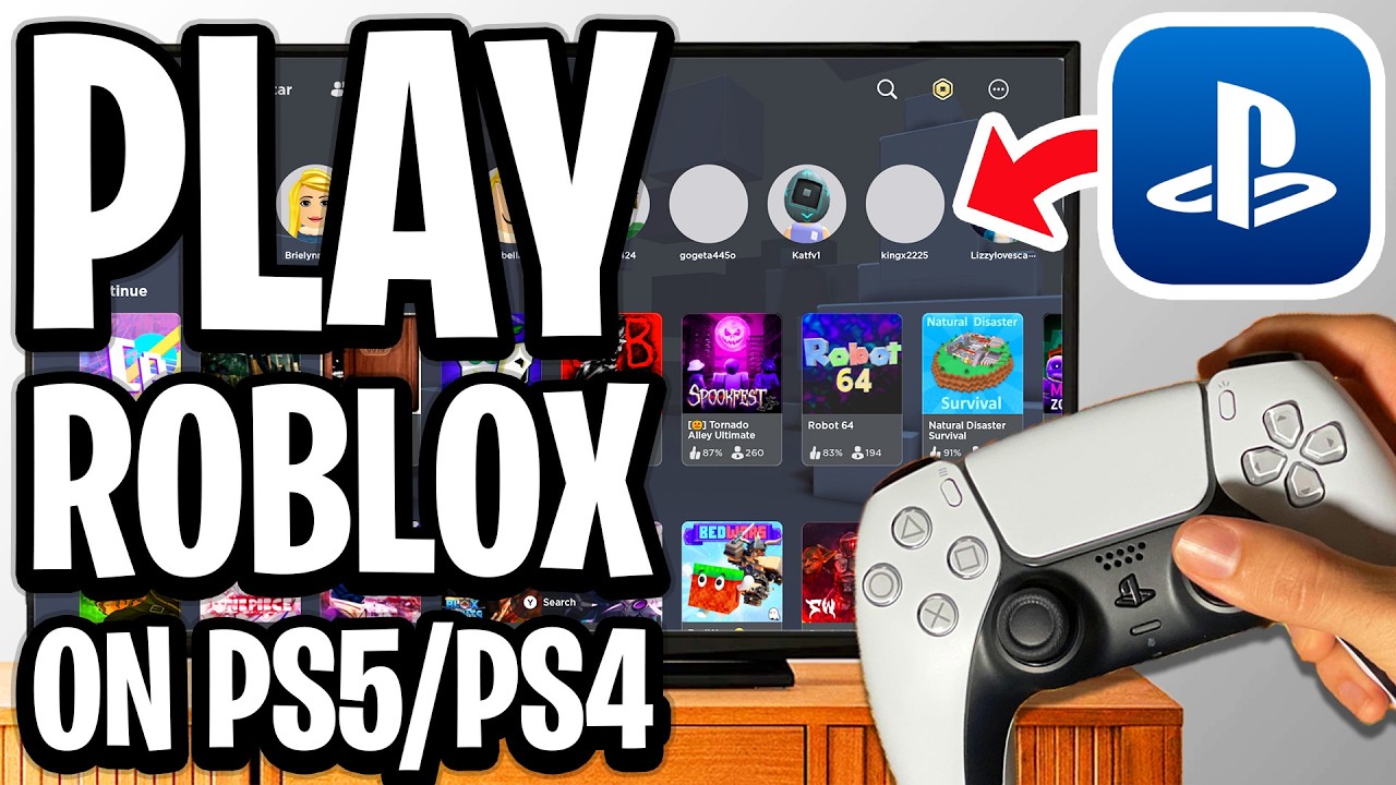 How To Play Roblox On PS5 or PS4 - Full Guide