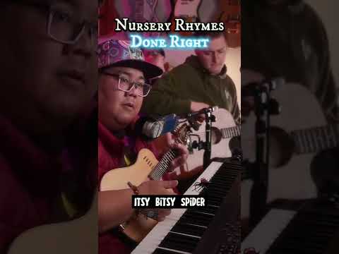 Nursery Rhymes Done Right | Itsy Bitsy Spider #shorts