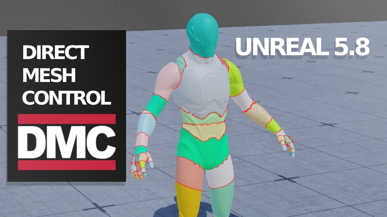Unreal Engine 5.8 Control Rig - Direct Mesh Control (DMC) 