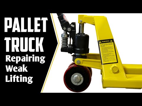 How to Repair Pallet Jack | Pallet Jack Weak Lifting Repairing #pallettruck #palletjack