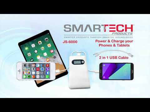 SMARTECH JS-6000 - Jump Starter + Portable Power Bank