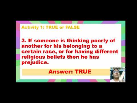 Bias and Prejudice