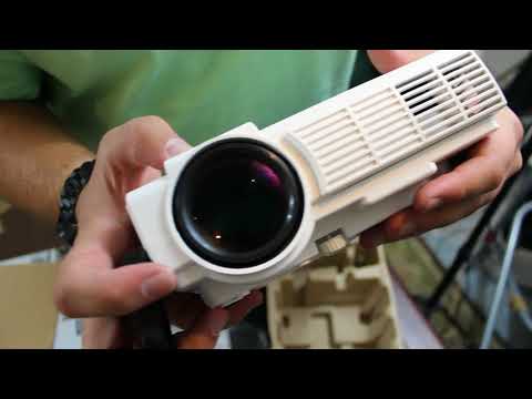 Unboxing The RCA Home Theater Projector From Walmart