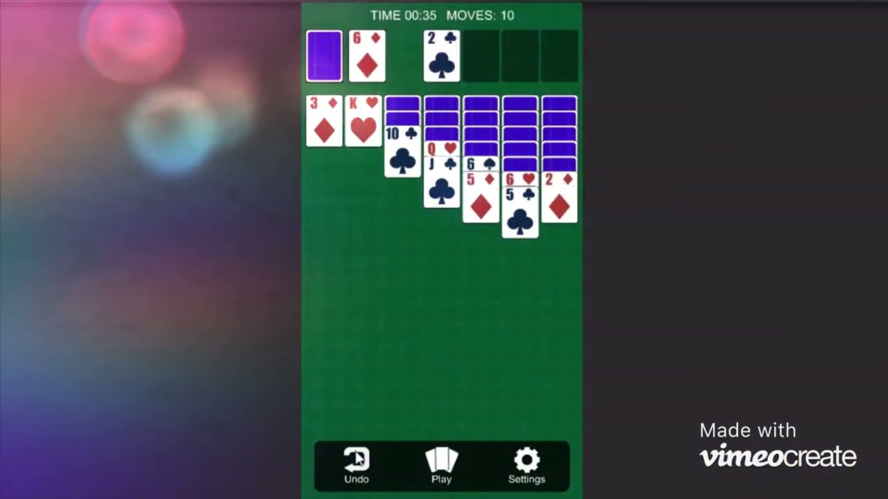 Simple Solitaire Template Unity 2D