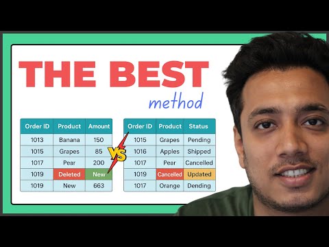(Correct Way) Compare Two Tables in Excel using Power Query