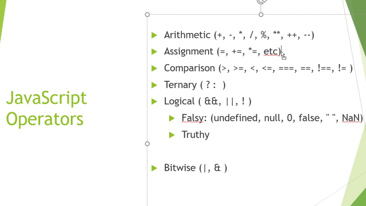 JavaScript Tutorial - 3: JavaScript Operators
