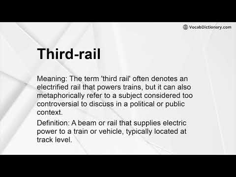 Third-rail Meaning