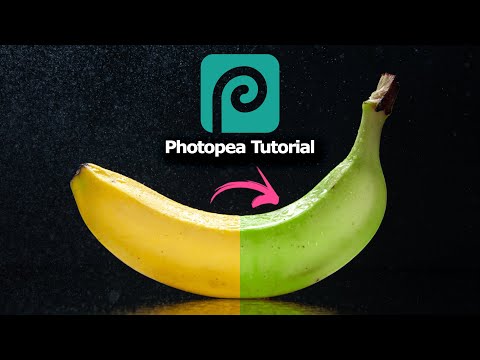 How to change the color of something in Photopea free online