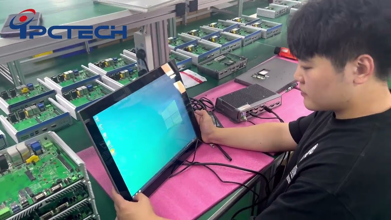 IPC Solution-Installation of QY P8000 Industrial Panel PC