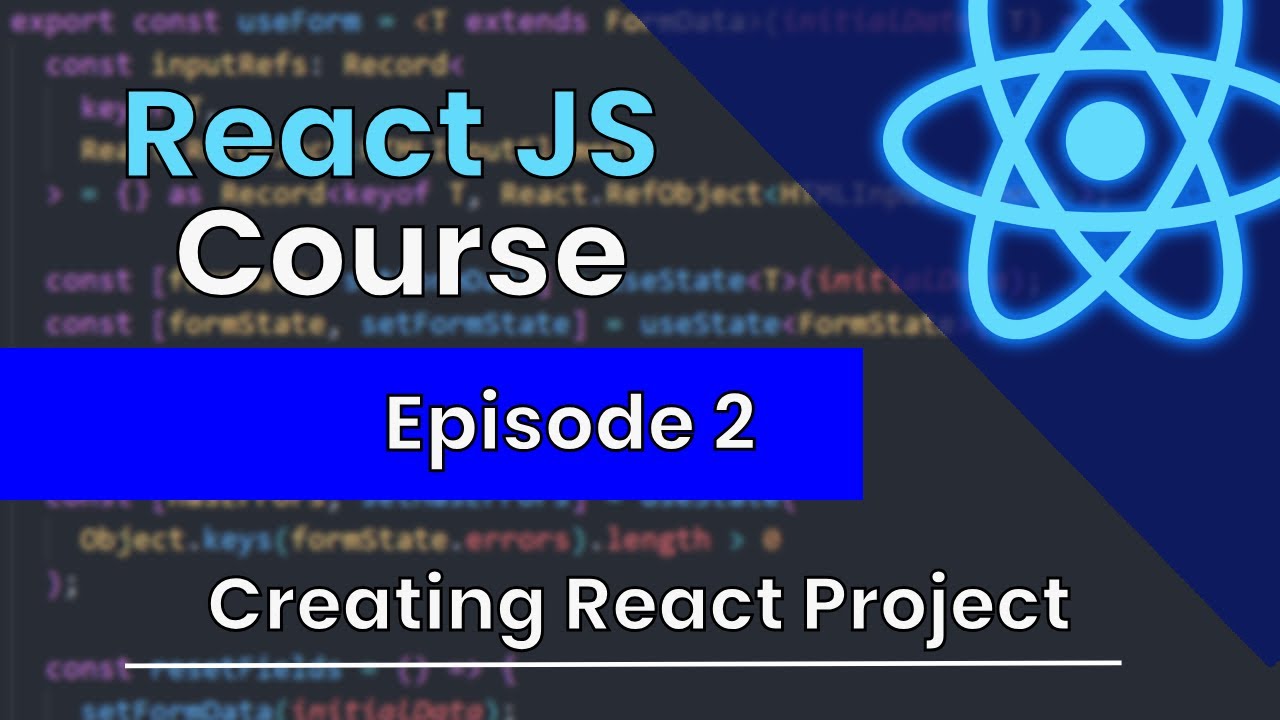 React JS Full Course 2025 | Creating React Project using Vite