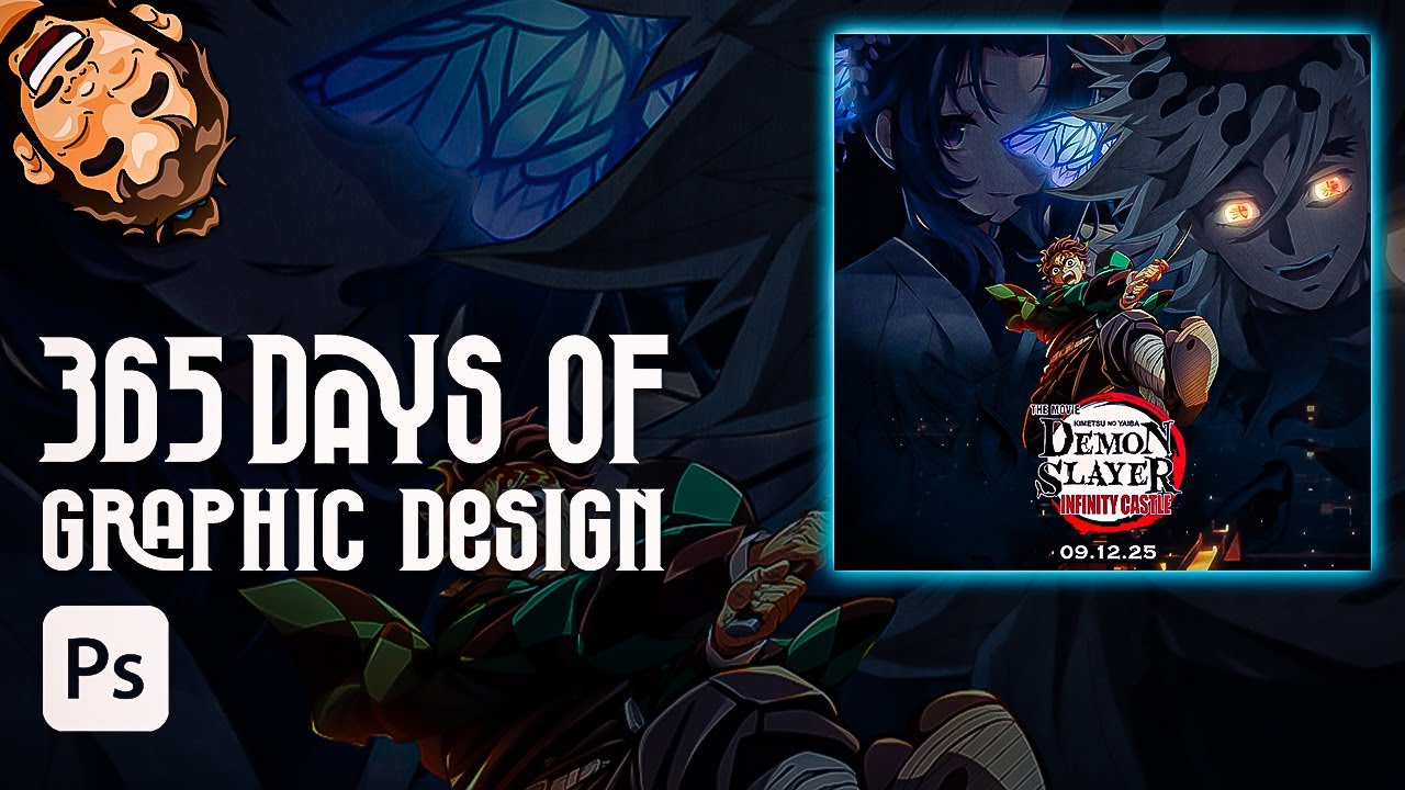 Making A Movie Poster | Demon Slayer Infinity Castle Arc