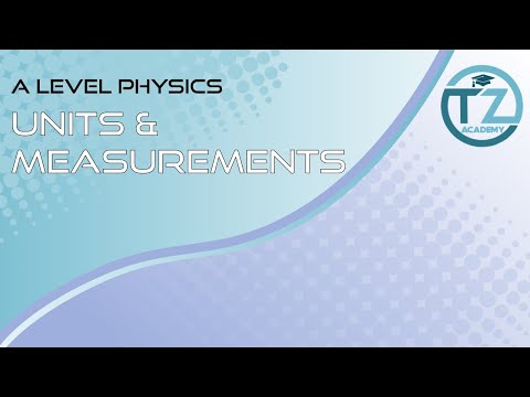 SI Base Units | A level Physics - Full Lesson