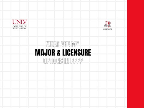 Major & Licensure Options Summer 2024 Cohort 6