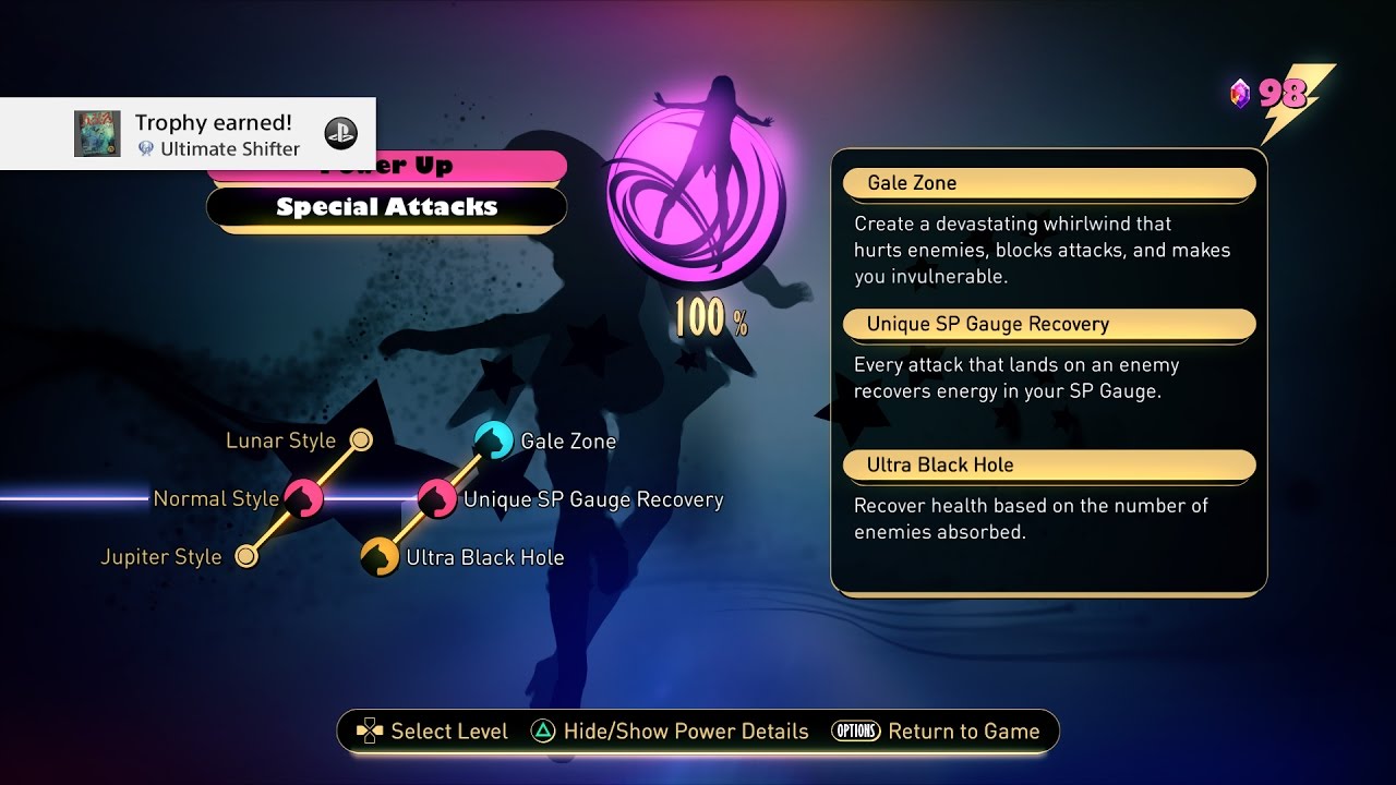 Gravity Rush 2 Ultimate Shifter Platinum Trophy! (PS4)