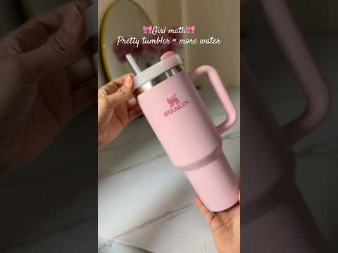 Unboxing my new Stanley cup 🎀🥹 #stanleycup #ashortaday #unboxing