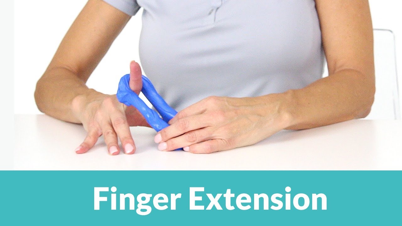 Therapy Putty Exercise: Finger Extension