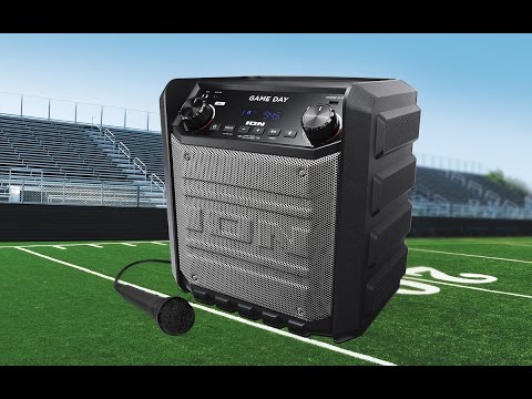 ION Audio Game Day Bluetooth Speaker and Mic | Reverb