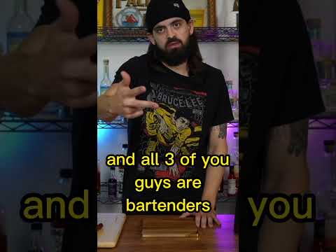 Three types of bartenders- Full video up on my page