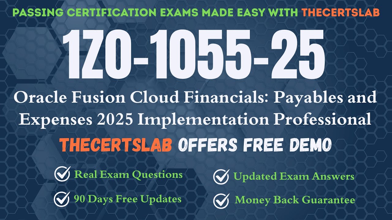 1Z0-1055-25 PDF Questions Oracle Fusion Cloud Financials Expenses Implementation Professional