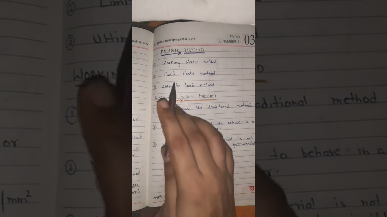 RCC || Design Method || WSM || LSM || Civil Engineering ||