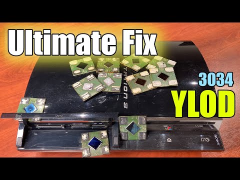 Fixing YLOD 3034 is Difficult (aka Frankenstein mod)