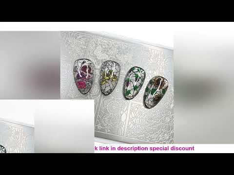XMQ STAMPING NAIL PLATES FLOWERS TEMPLATES TOOLS