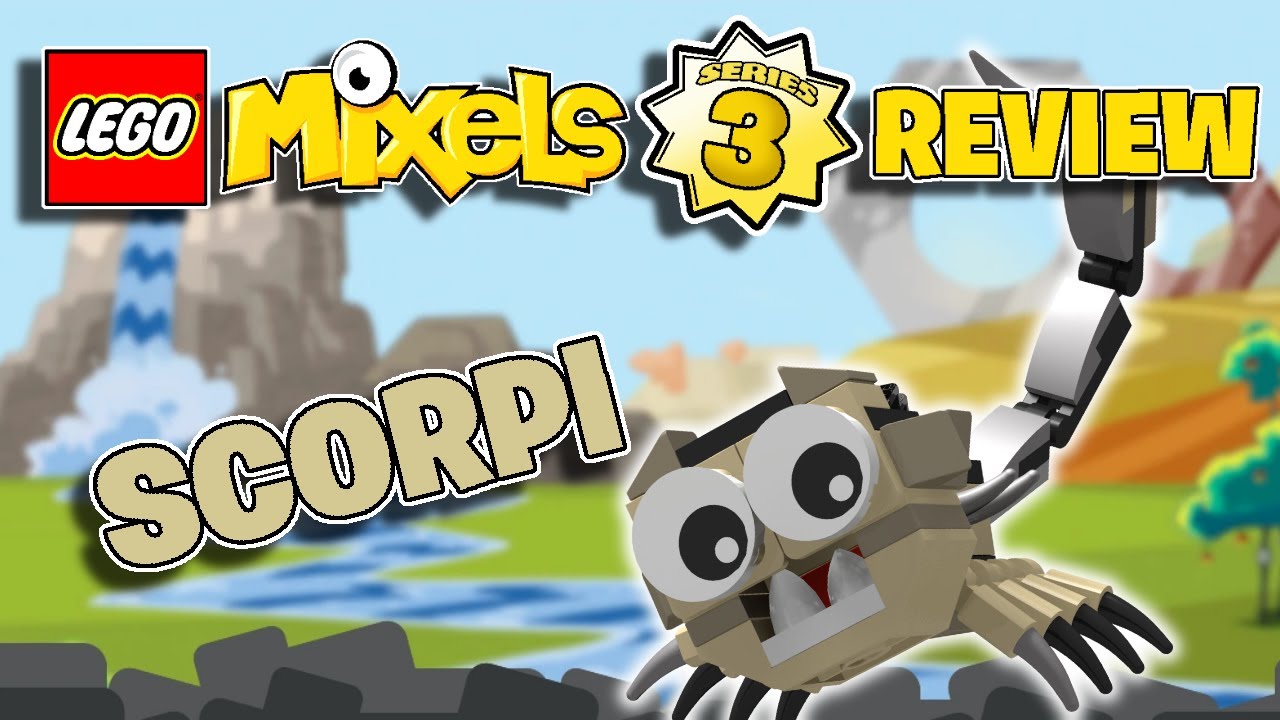 Lego Mixels Series 3 Review - Scorpi