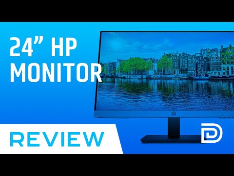 HP Computer Monitor 24 Inch 1080p 75hz // HP 24mh FHD Monitor Review