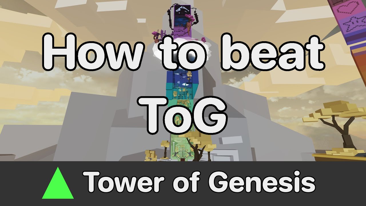 EToH - Tower of Genesis (ToG) guide
