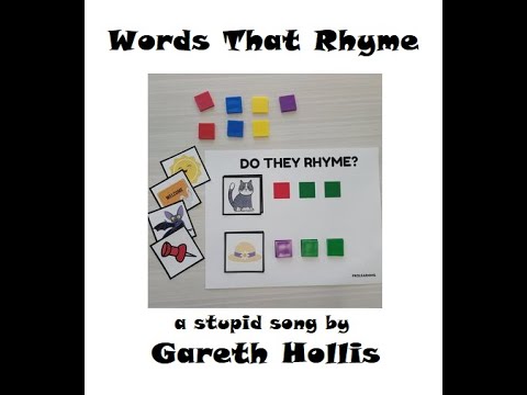 Words That Rhyme - Gareth Hollis. Stupid Song. LYRICS ONLY. Looking for collaboration.